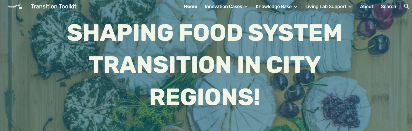 PREVIEW: THE FOODSHIFT TRANSITION TOOLKIT – FoodSHIFT 2030